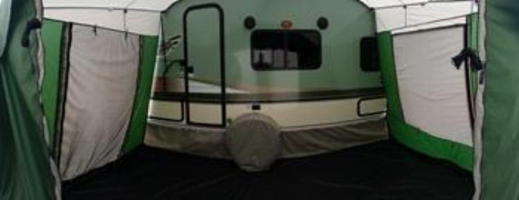 R Pod Side Tent - Inside View